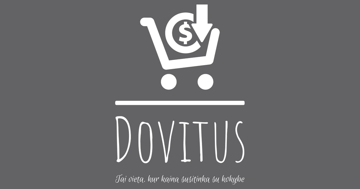 Aukštos kokybės prekės už patrauklias kainas. Kasdien akcija | Dovitus