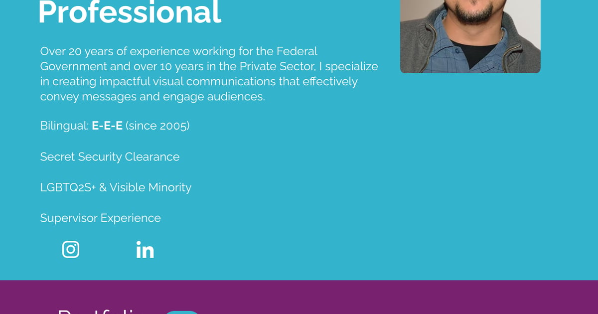 Visual Communications Professional with 20+ Years in Federal Government ...