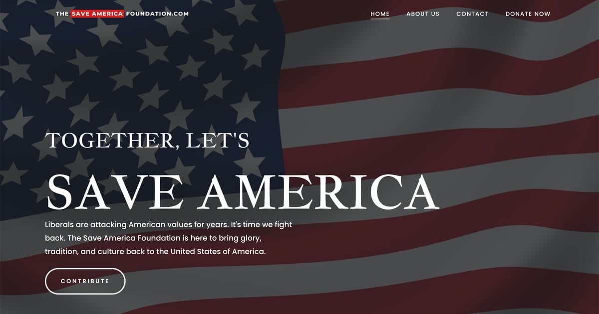 Save America Foundation - Restoring American Values, Tradition, and ...