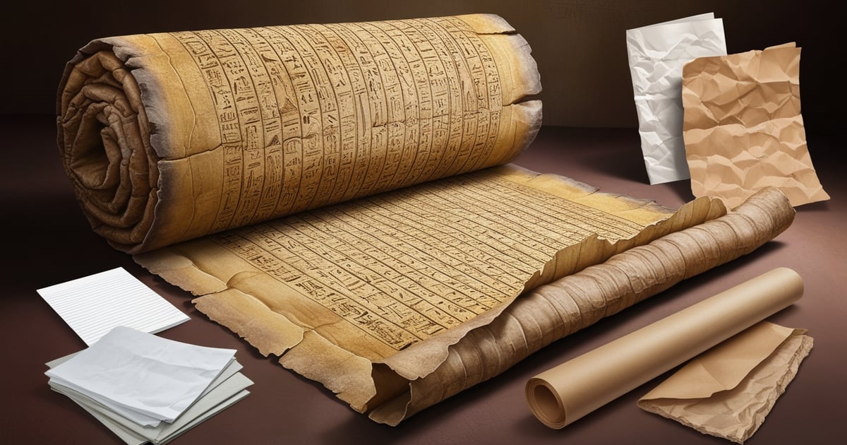 Greek word origins: 'το χαρτί' - Paper | Greek Tutoring Hub