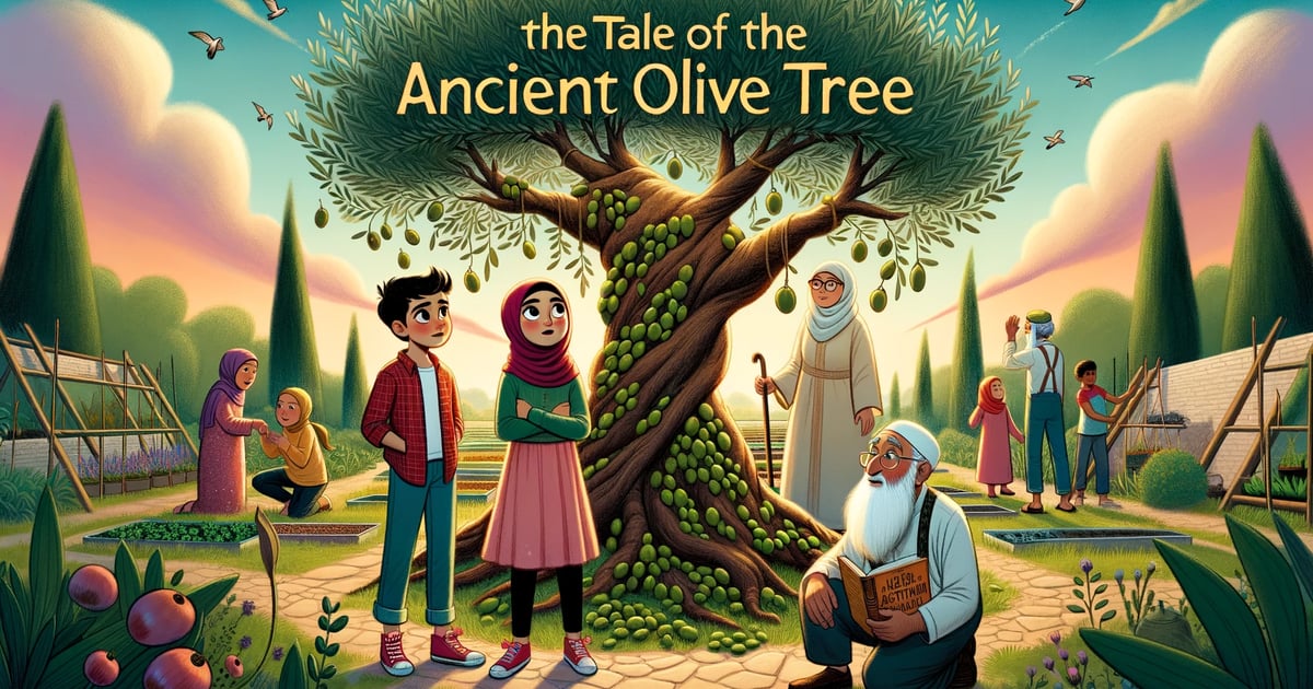 The Tale of the Ancient Olive Tree | illumniTales - Moral Stories for ...