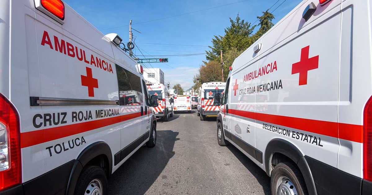 Emprende Cruz Roja Mexicana operativo Semana Santa 2023 en Edomex