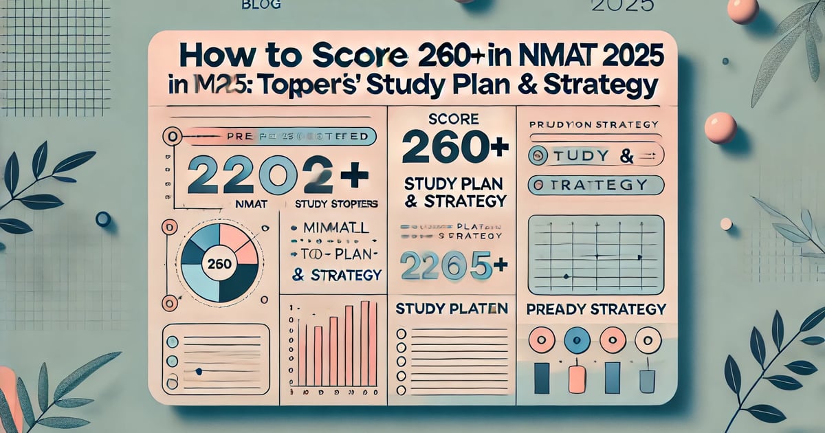 How to Score 260+ in NMAT 2025: Toppers’ Study Plan & Strategy | e ...