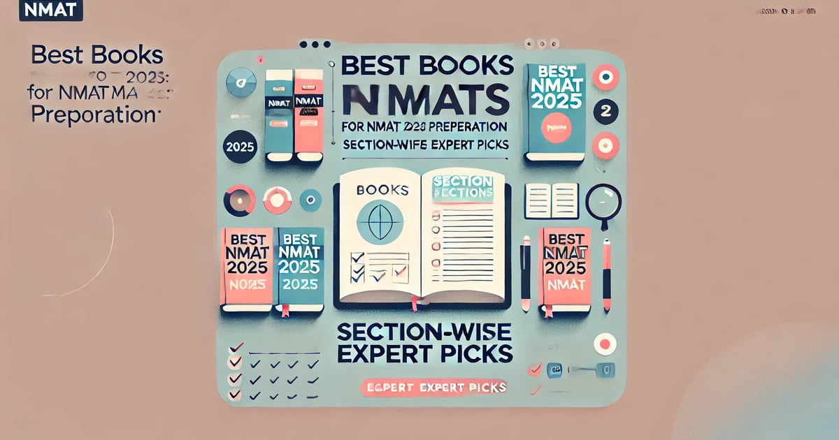 Best Books for NMAT 2025 Preparation: Section-Wise Expert Picks | e ...