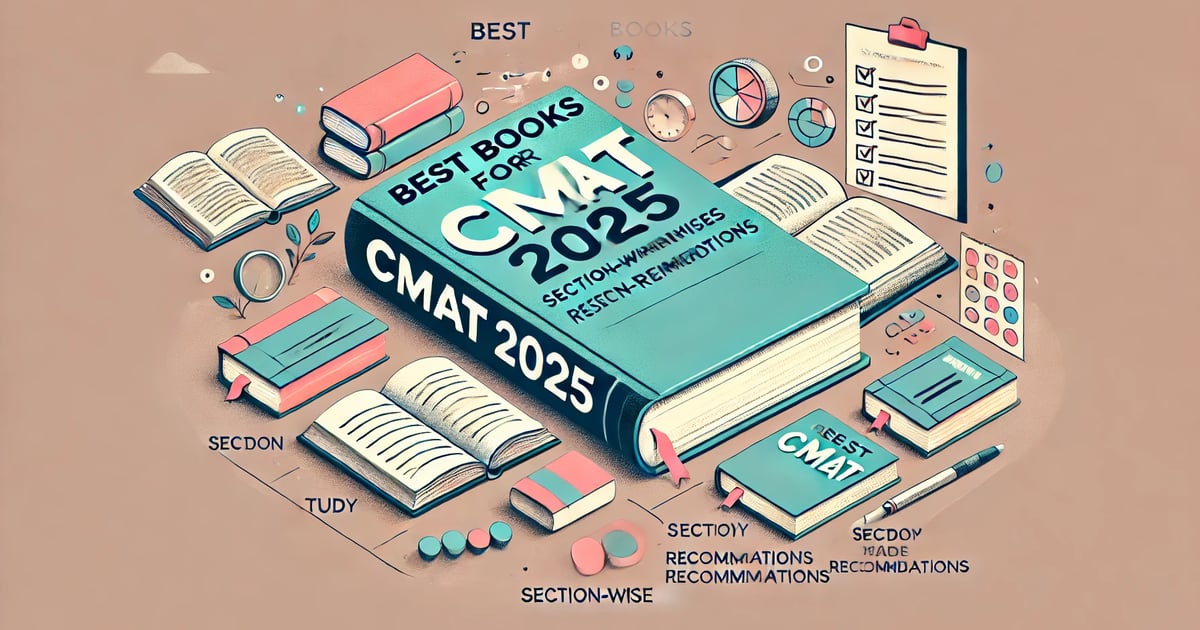 Best Books for CMAT 2025 Preparation: Section-Wise Recommendations | e ...