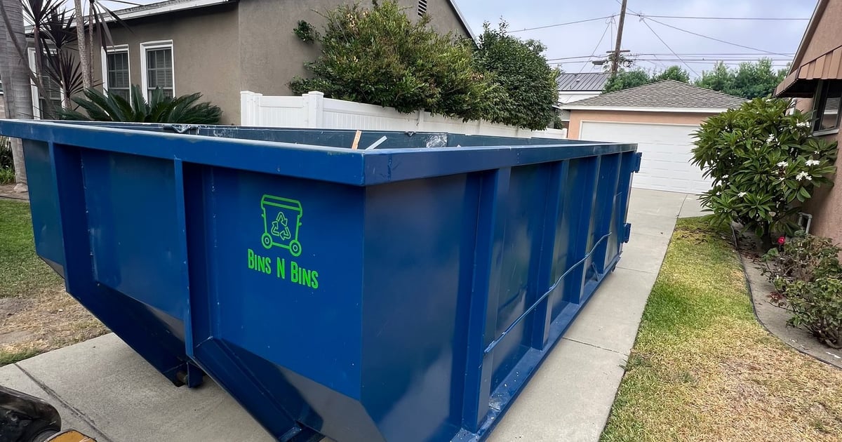15 Cubic Yard Dumpster | Bins n Bins Dumpster Rentals