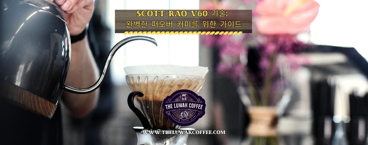 Scott Rao V60 기술: 완벽한 퍼오버 커피를 위한 가이드 | THE KOPI LUWAK (LUWAK COFFEE)