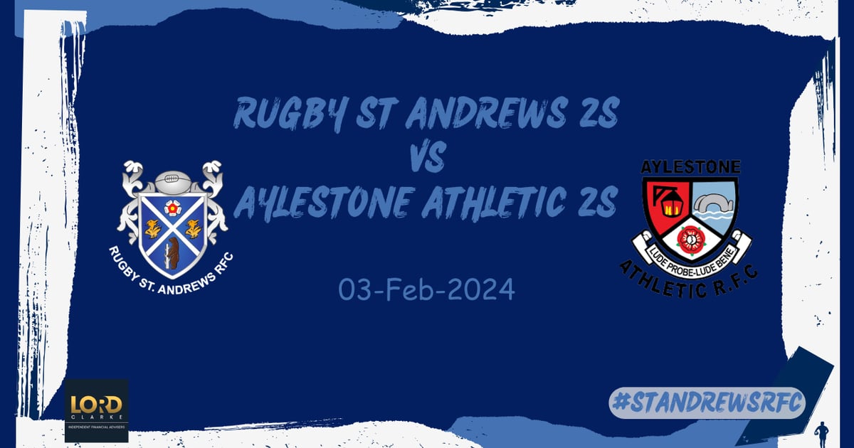 Rugby St Andrews 2s vs Alyestone Athletic 2s | Rugby St Andrews RFC