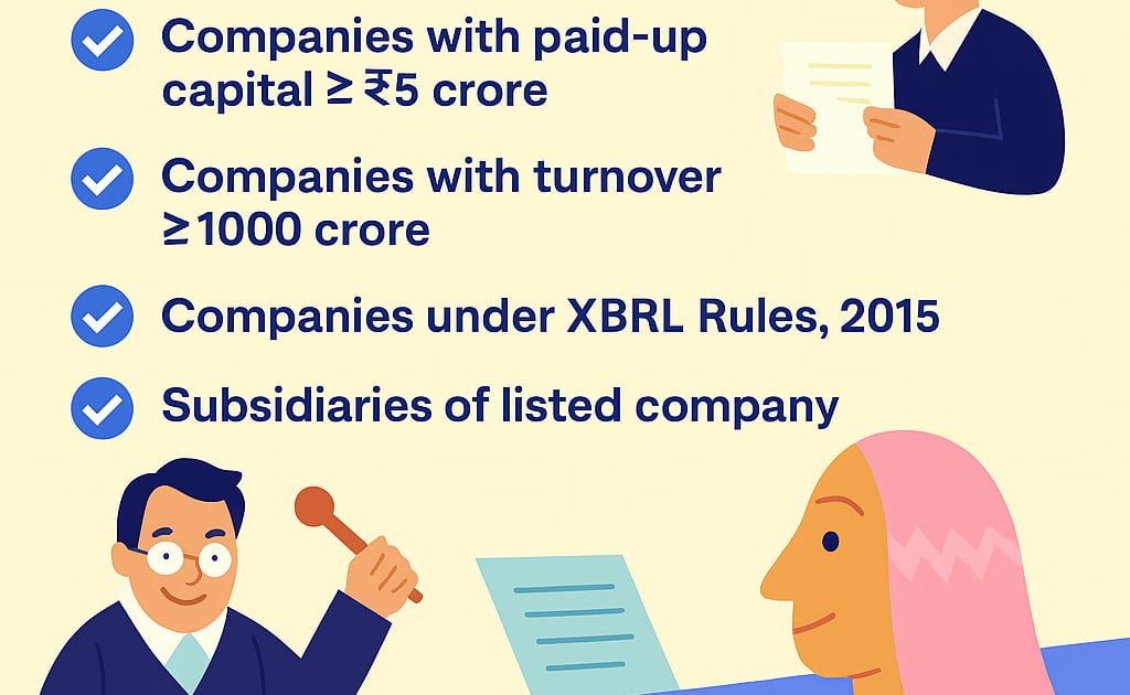 Which Companies Are Required to File XBRL in India?