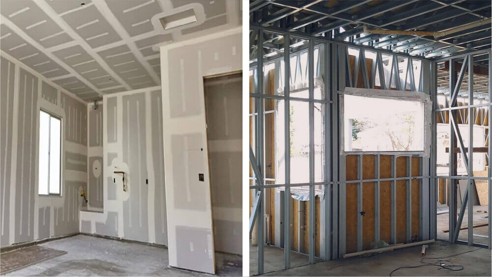 Qual a diferença entre drywall e steel frame | Gaúcho Engenharia do Frame