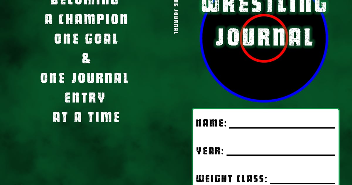 Wrestling Journal for Successful Sport | Wrestling Core Podcast ...