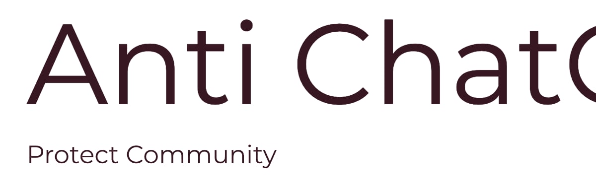 Anti ChatGPT | Anti ChatGPT