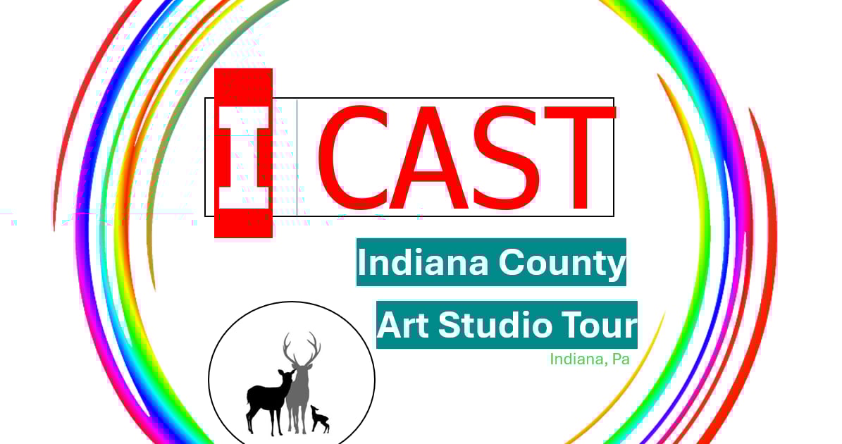 Map | indiana county art studio tour, indiana studio tour, art studio ...