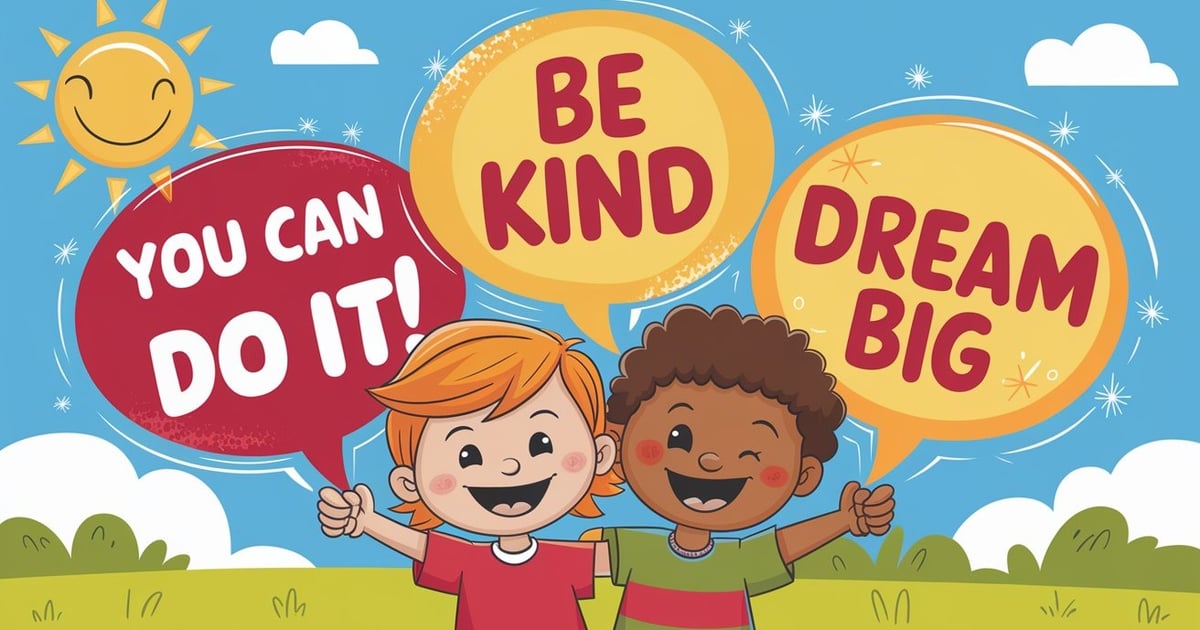 Positive Quotes for Kids: Inspire Confidence, Kindness & Joy | Femme ...