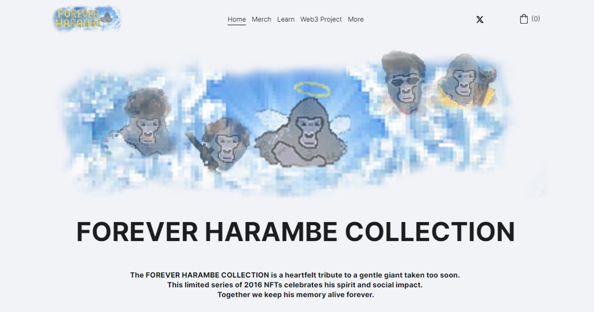 Forever Harambe Collection | Forever Harambe