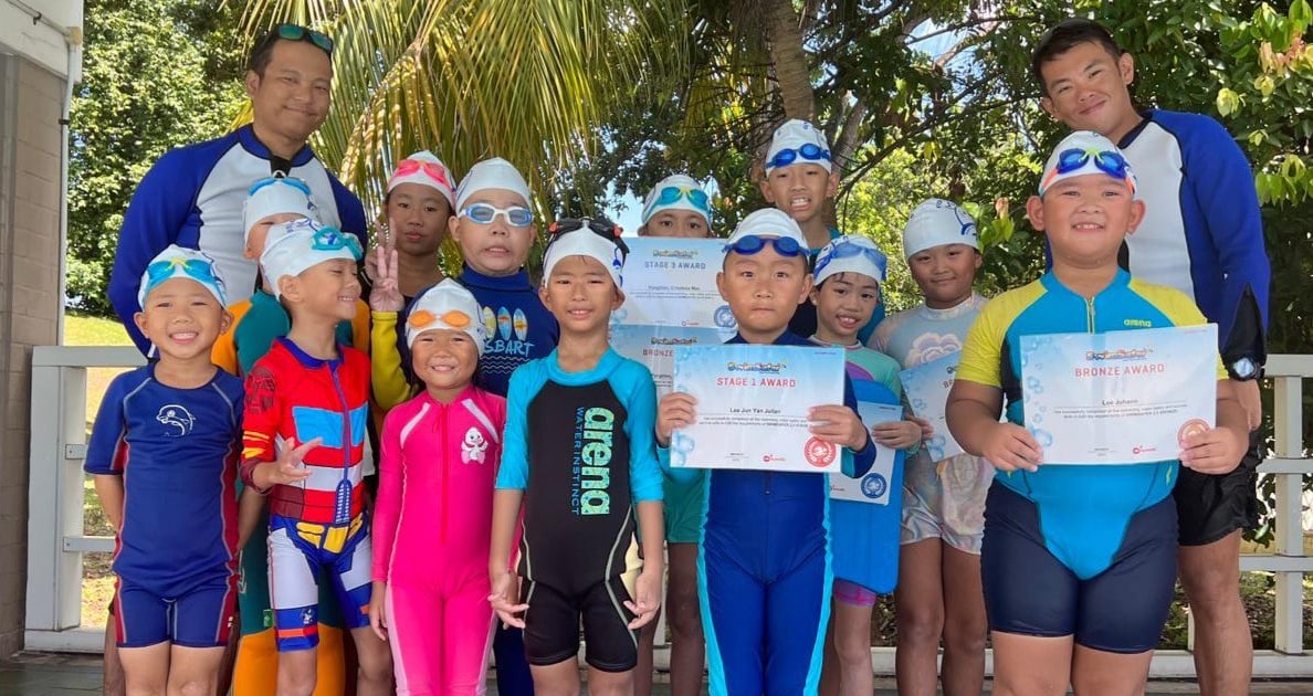 Certified Swimming Coaches Conducting Swimsafer Program | National ...