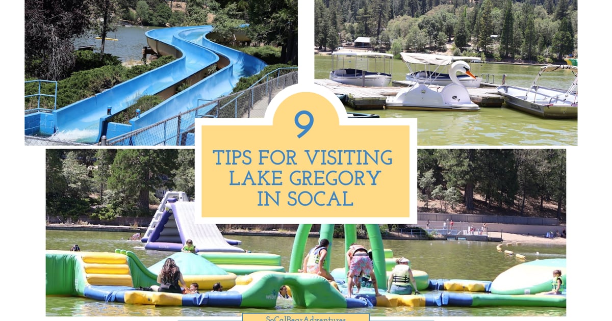9 Tips for Visiting Lake Gregory | SoCal Bear Adventures