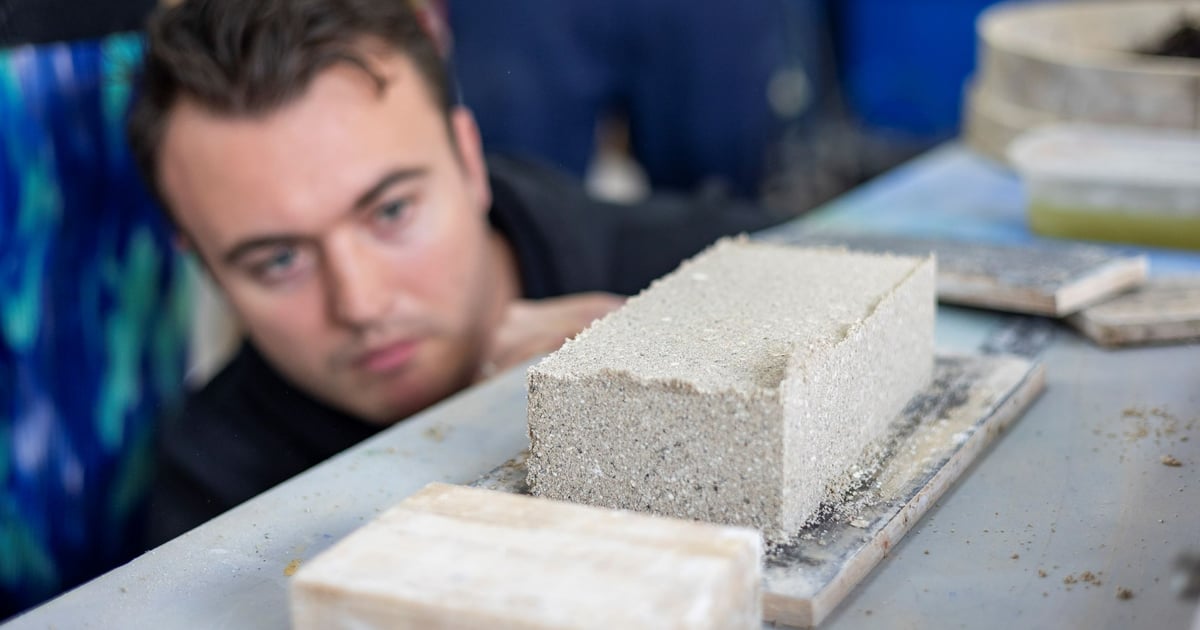 PRESS RELEASE: Seratech makes carbon neutral brick prototype from CO2 emissions | Seratech Cement