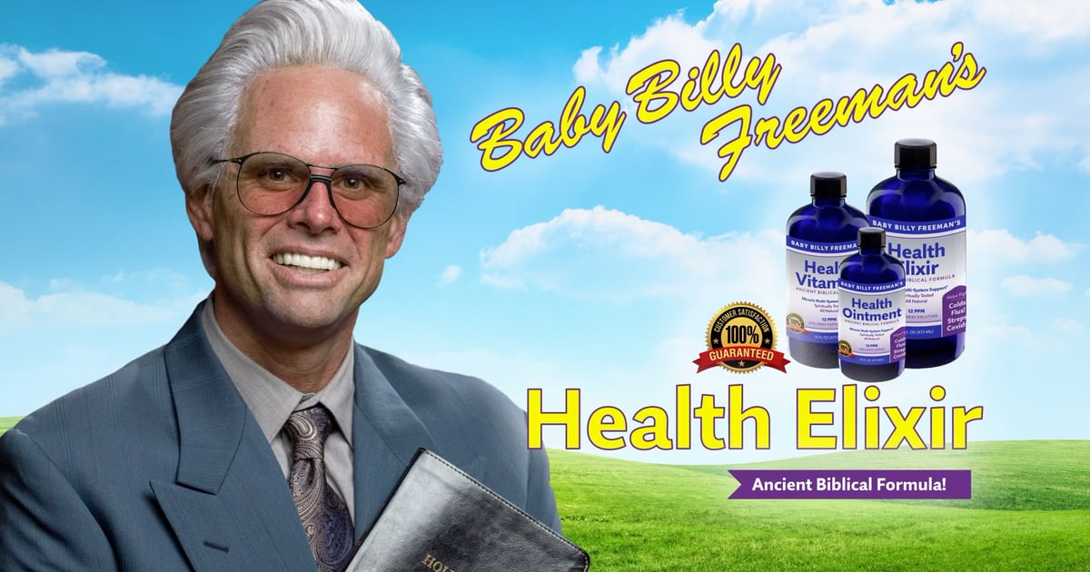 Experience Miraculous Healing with Baby Billy Freeman's Health Elixir – A Divine Blessing for ...