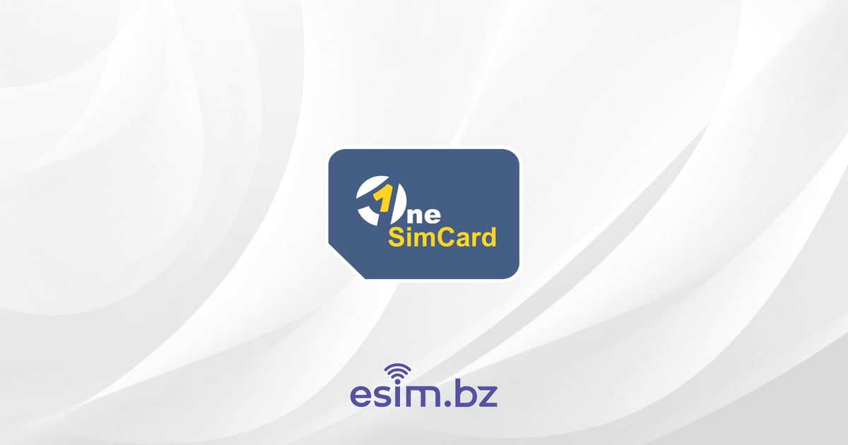 OneSimCard ~ الشريحة الالكترونية للتجوال الدولي
