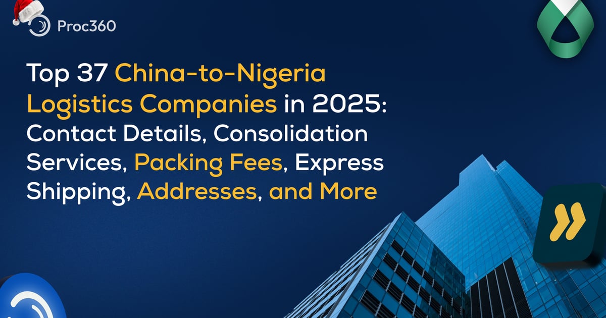 Top 37 China-to-Nigeria Logistics Companies in 2025: Contact Details ...