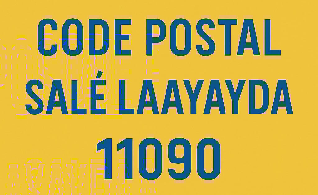 Code postal Salé Laayayda- Trouver facilement vote code | moncodepostal.ma