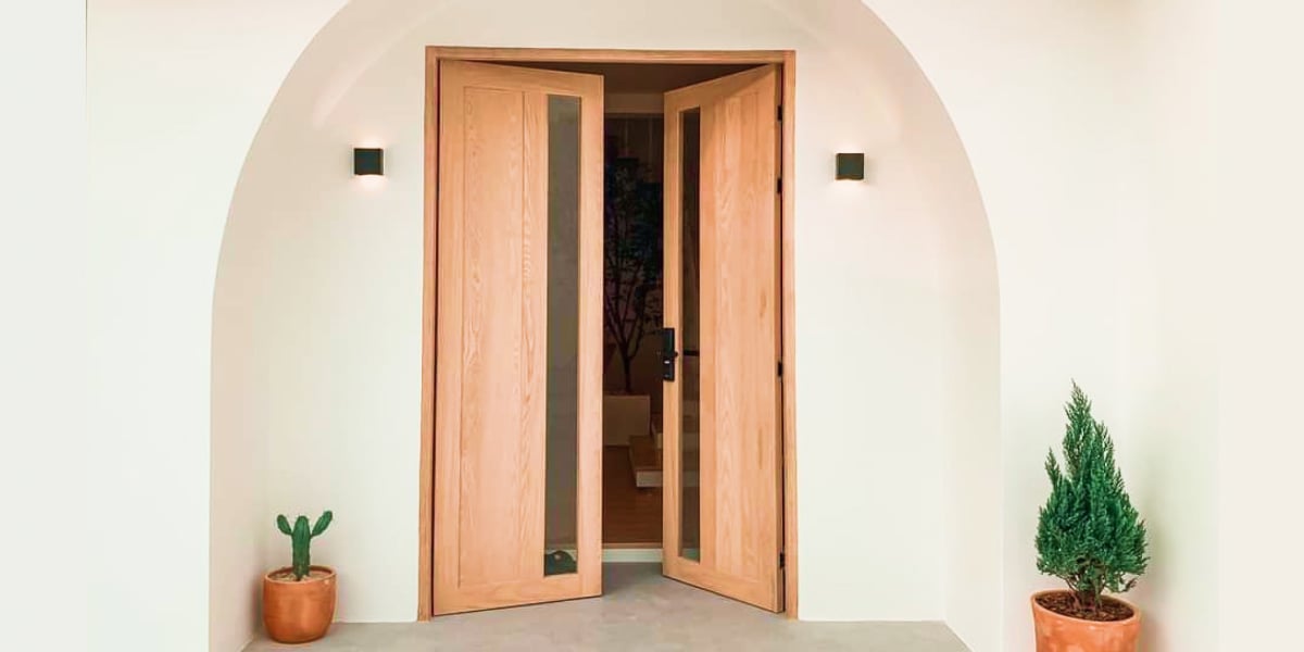 Pintu Kayu Modern & Tahan Lama untuk Hunian | Pintu Solid Wood Panel