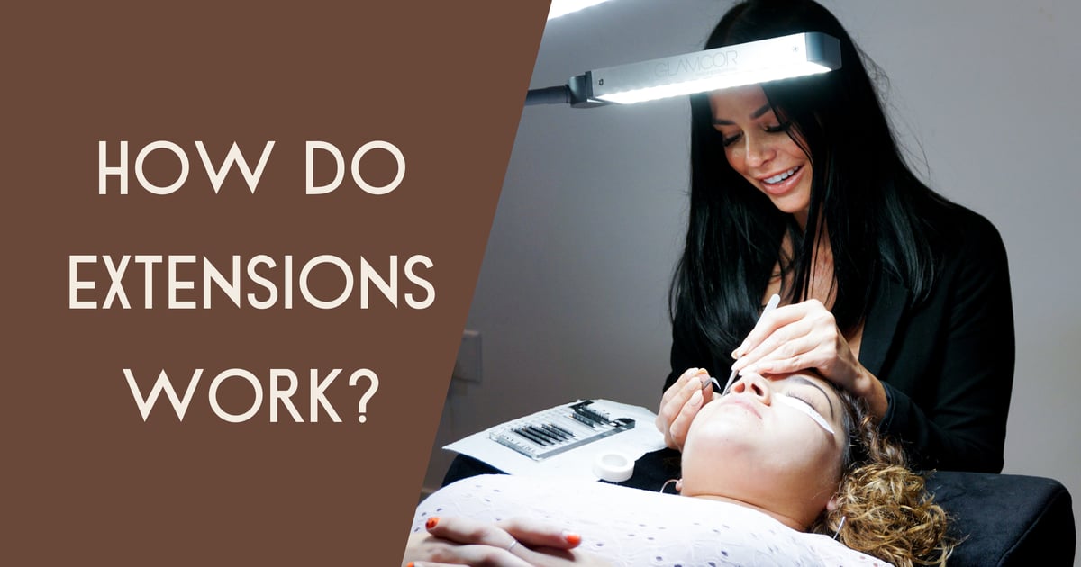 How Do Eyelash Extensions Work? | The Lash and Sugar Company