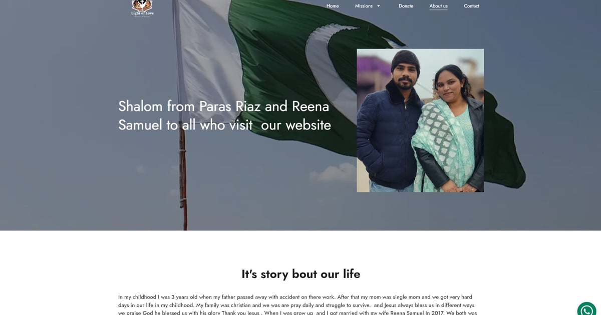 Shalom from Paras Riaz and Reena Samuel to all who visit o