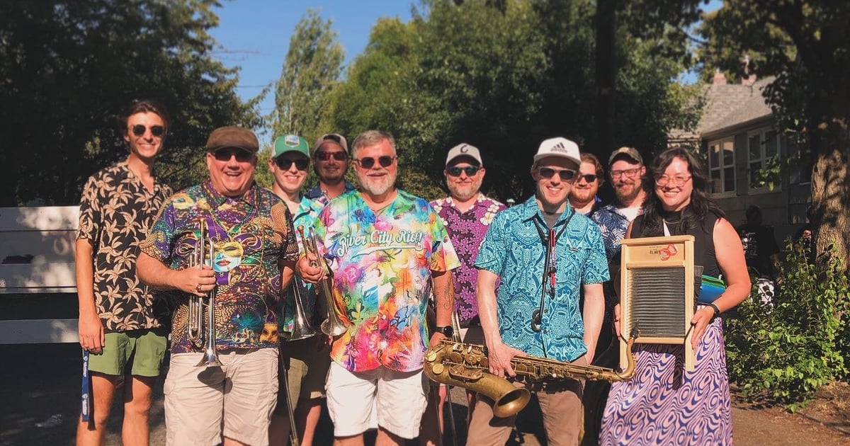 River City Riot! Brass Band | Portland-based New Orleans music | River ...