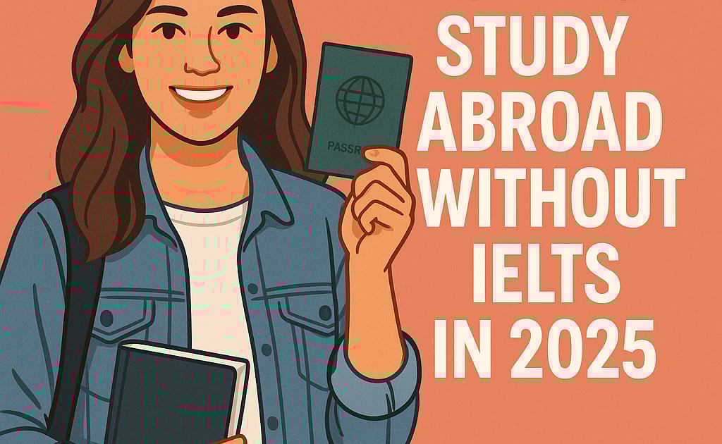 How to Study Abroad Without IELTS in 2025 – Proven Tips & Country List | Shree Consultancy