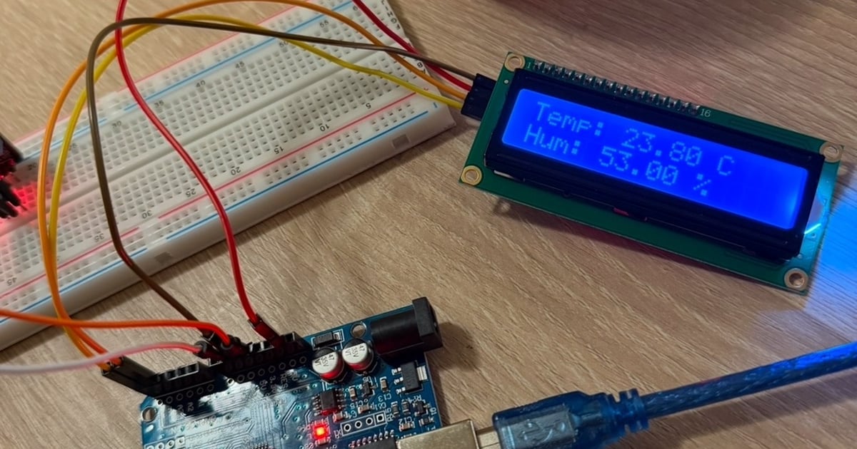 Building a Temperature and Humidity Sensor with Arduino | Arduino
