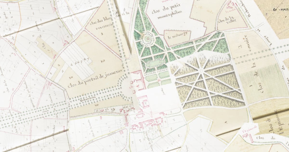 Plan Terrier de la Famille Pinon de Quincy - Seigneurie de Rebréchien ...