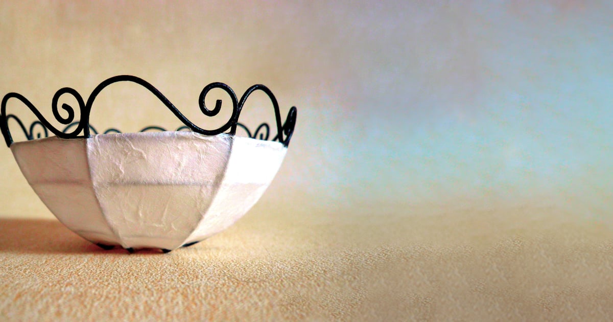 MARBELLA - Individual jewellery baskets made of wire and paper | Anna Kaus