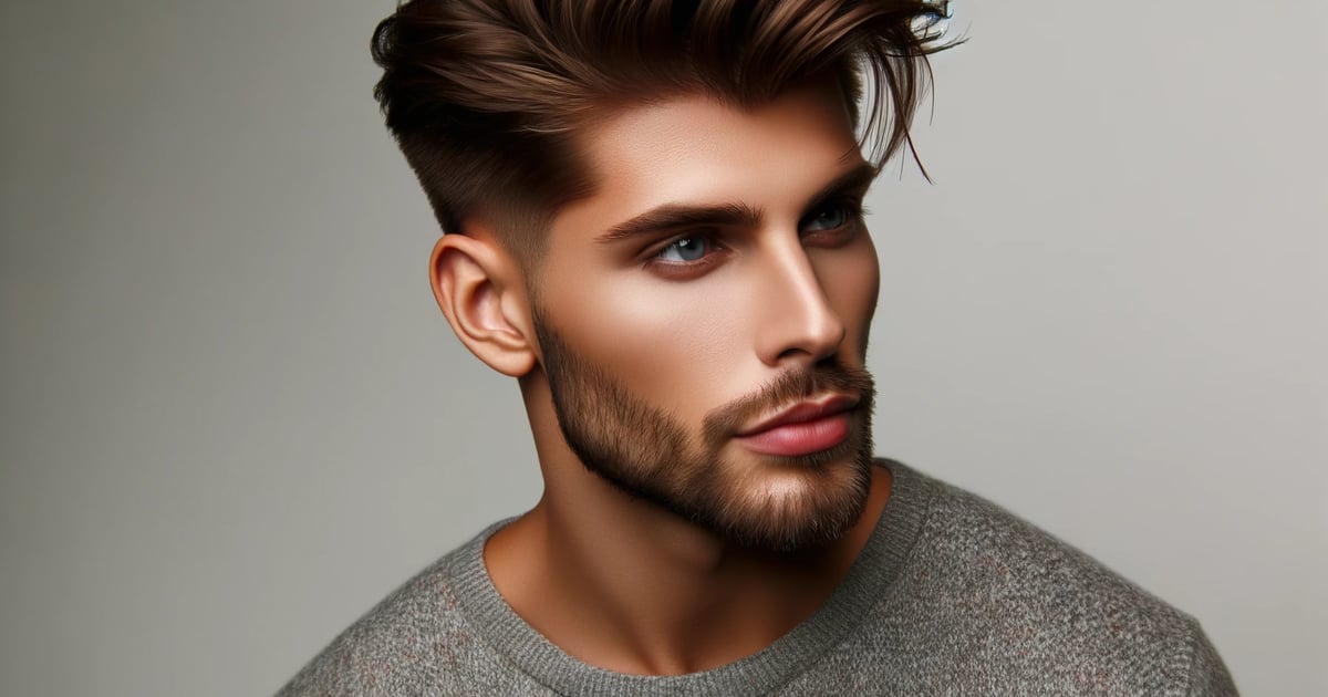 9 Best Hairstyles for Men with Diamond Face Shapes | Everything Self ...
