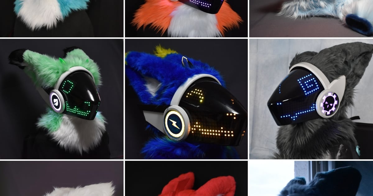 gallery furry furrsuitmaker protogen | protofactory517