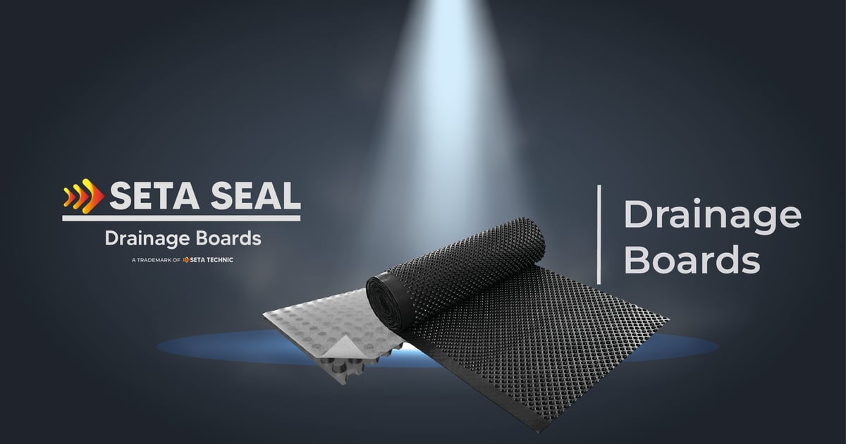 Drainage Boards | SETA TECHNIC INSULATION