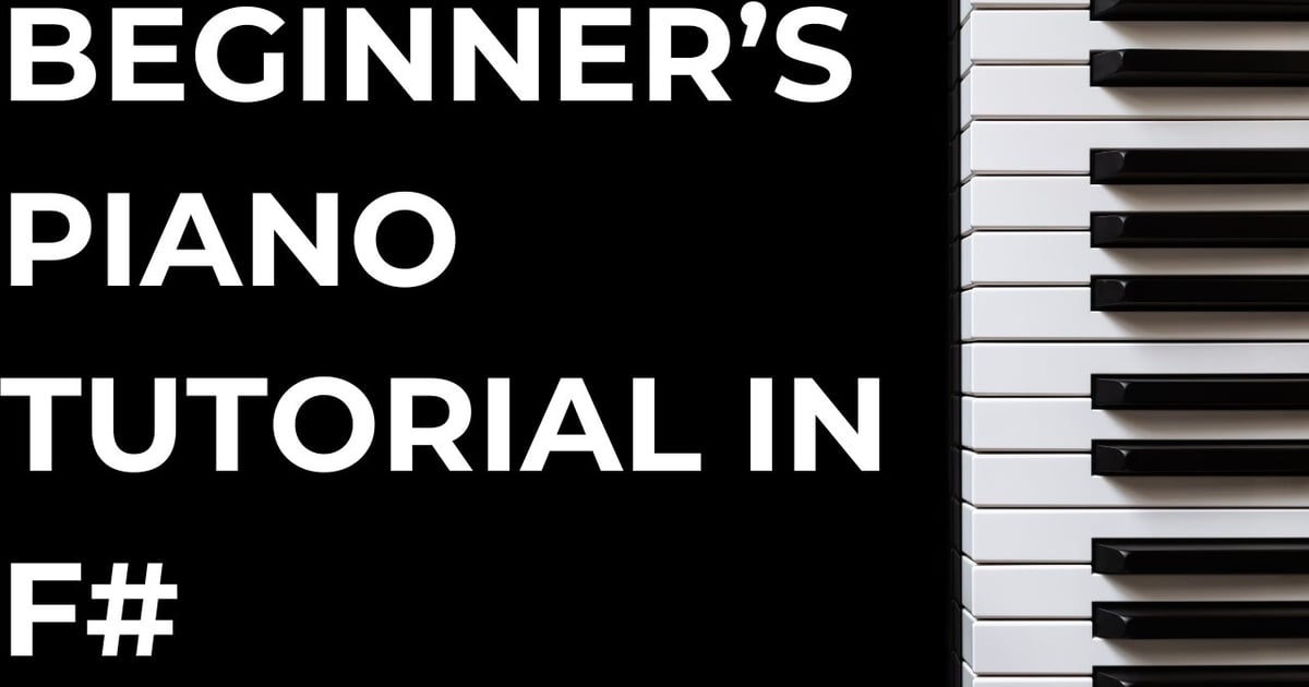 Beginner's Guide to F Sharp Scale on Piano | Tshepho's Piano Lessons