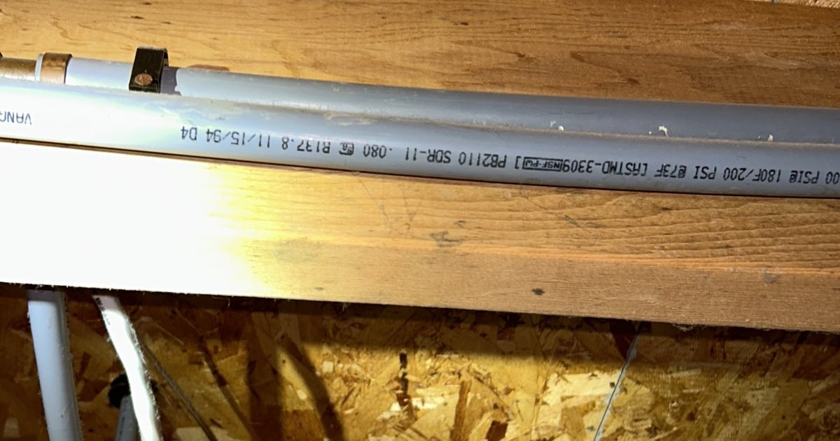 Polybutylene pipes | Foresight Home Inspection I Fargo and surrounding ...