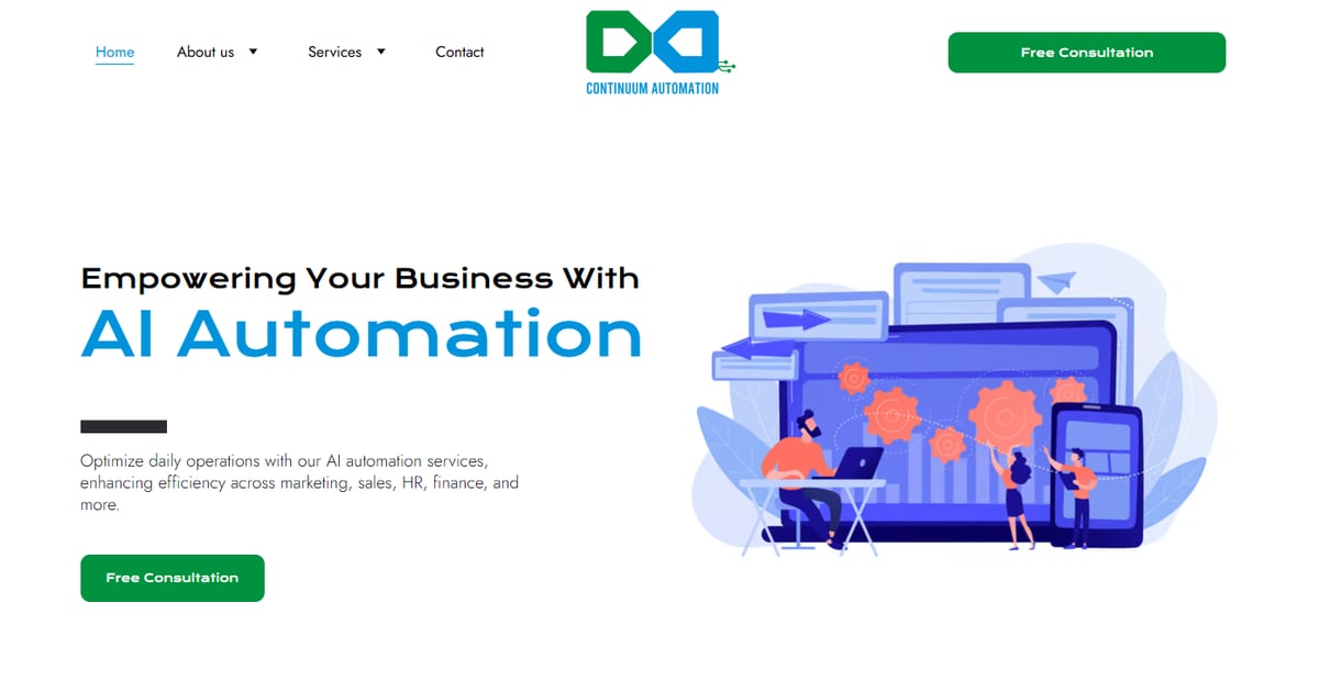 AI Automation Services for Business Efficiency | Continuum Automation ...