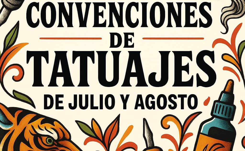 Prepara tu agenda: Julio viene cargado de tinta | TINTARTE TATTOO