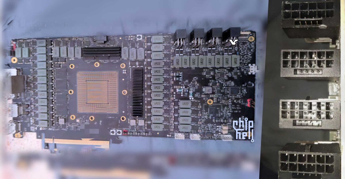 Des prototypes de RTX 4090 et 5090 repérés avec quatre connecteurs 16 ...