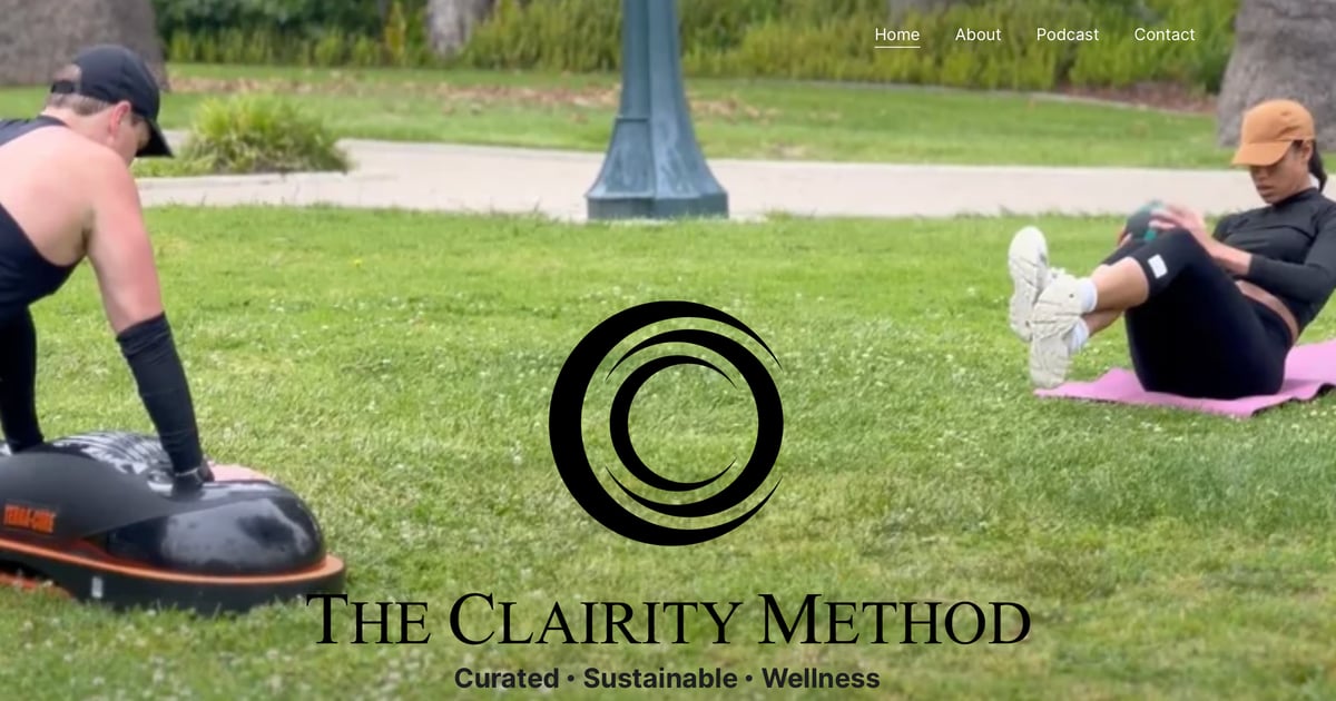 Curated • Sustainable • Wellness | The Clairity Method