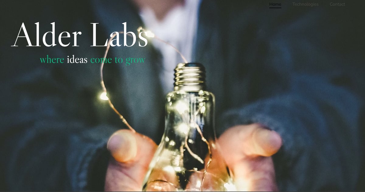 Alder Labs innovative products and services across industry | Artificial Intelligence | Biotech ...