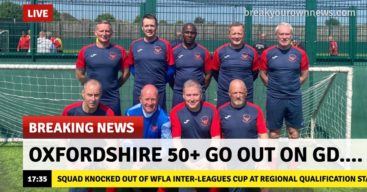 Oxfordshire 50+ Out Of WFLA Cup | Oxfordshire Walking Football League