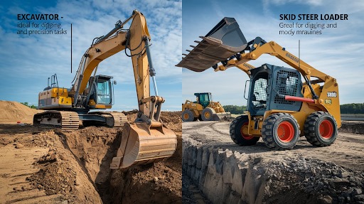 Bulldozer vs Excavator: Which is Better | New Digger For Sale