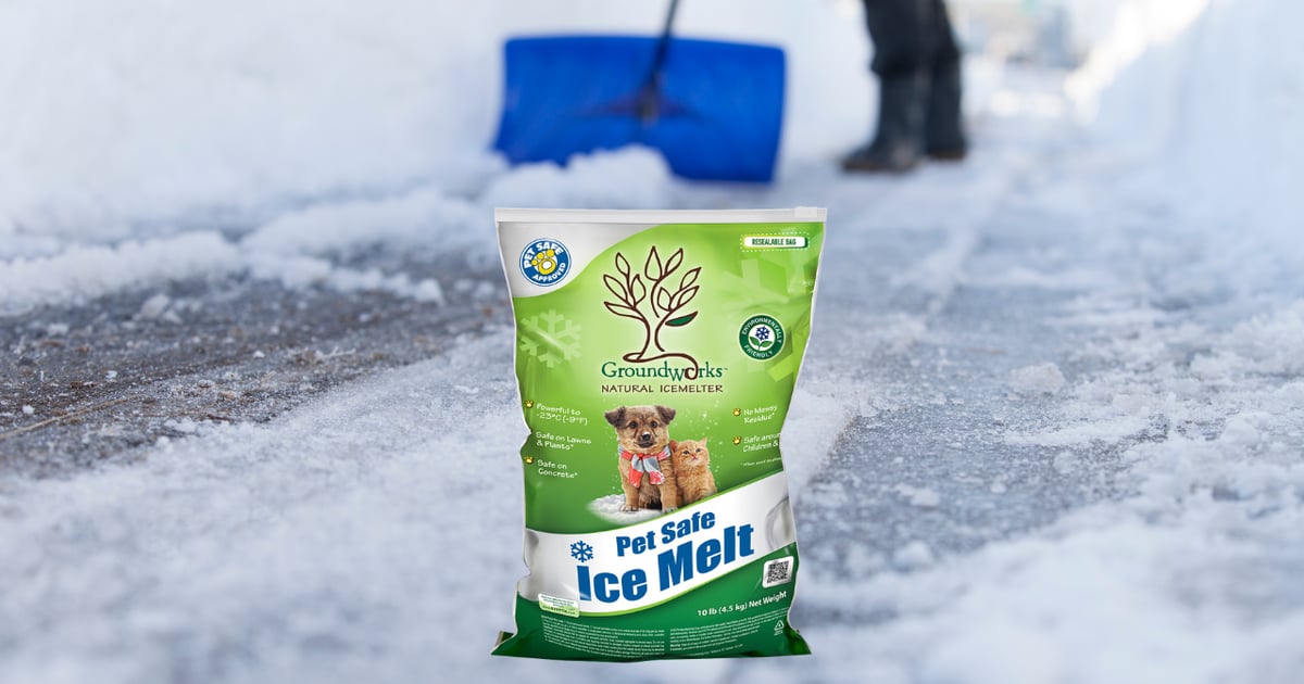 GroundWorks Natural Ice Melt - Effective Eco-Friendly Snow Melt ...