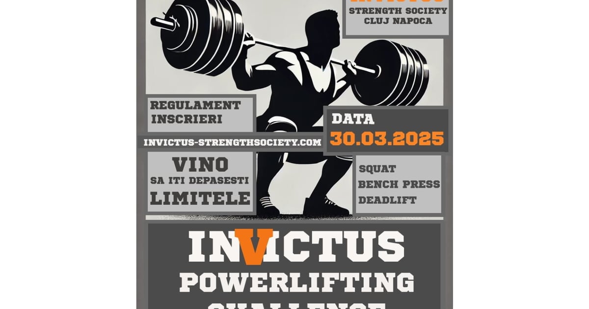 Invictus Powerlifting Challenge | Invictus