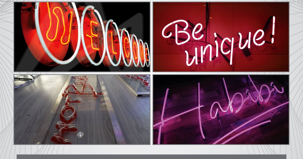 Traditional Neon Glass Tubes | Classic Advertising