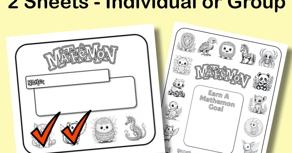 Implementing Mathemon In the Class | Mathemon, Pokemon Alternative ...